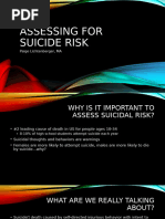 Bssa Outpatient Adult Asq Nimh Toolkit | PDF | Suicide | Mental Health