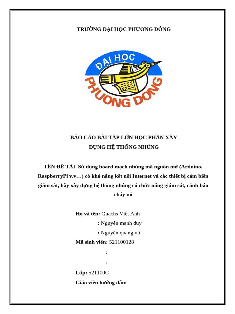 (123doc) - Bao-Cao-Bai-Tap-Lon-Xay-Dung-He-Thong-Canh-Bao-Chay-No-Bang ...