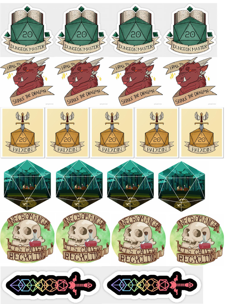 Sticker de DND | PDF