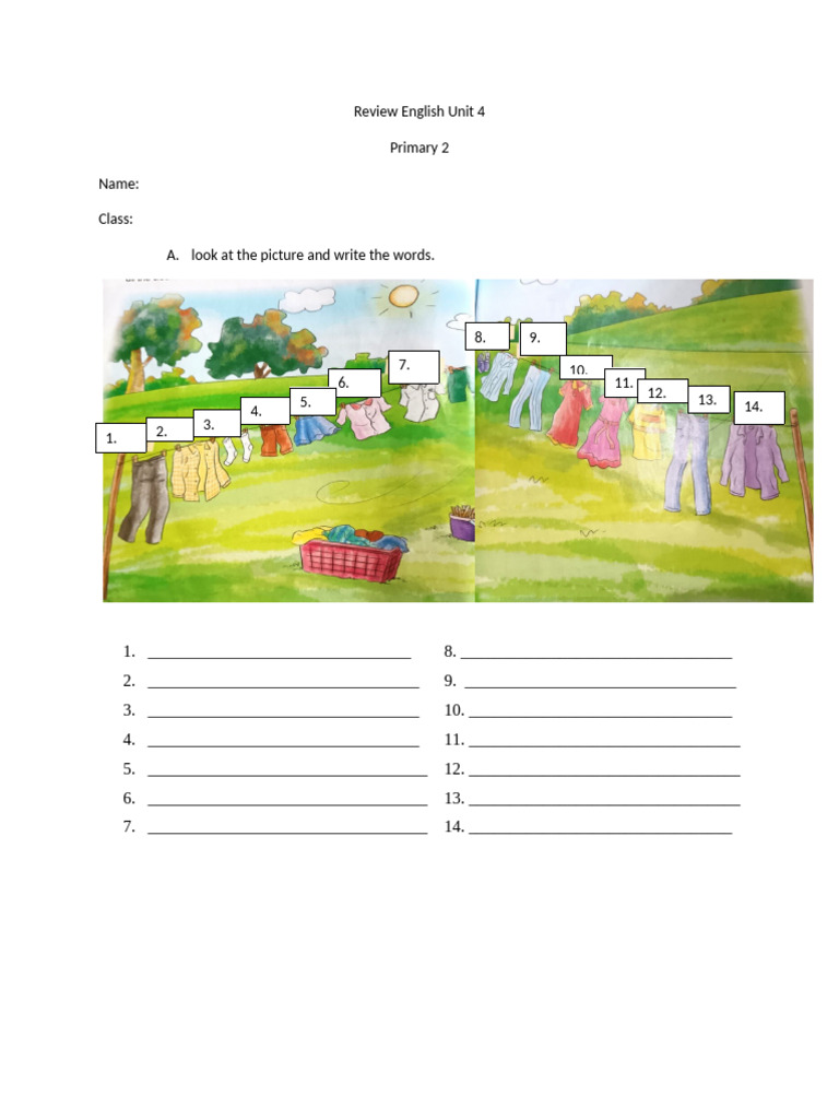 Review English Unit 4 | PDF | Softlines (Retail) | Military Personal ...