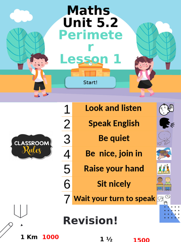 Unit 5.2 - Perimeter - Lesson 1 | PDF | Euclidean Geometry | Elementary ...