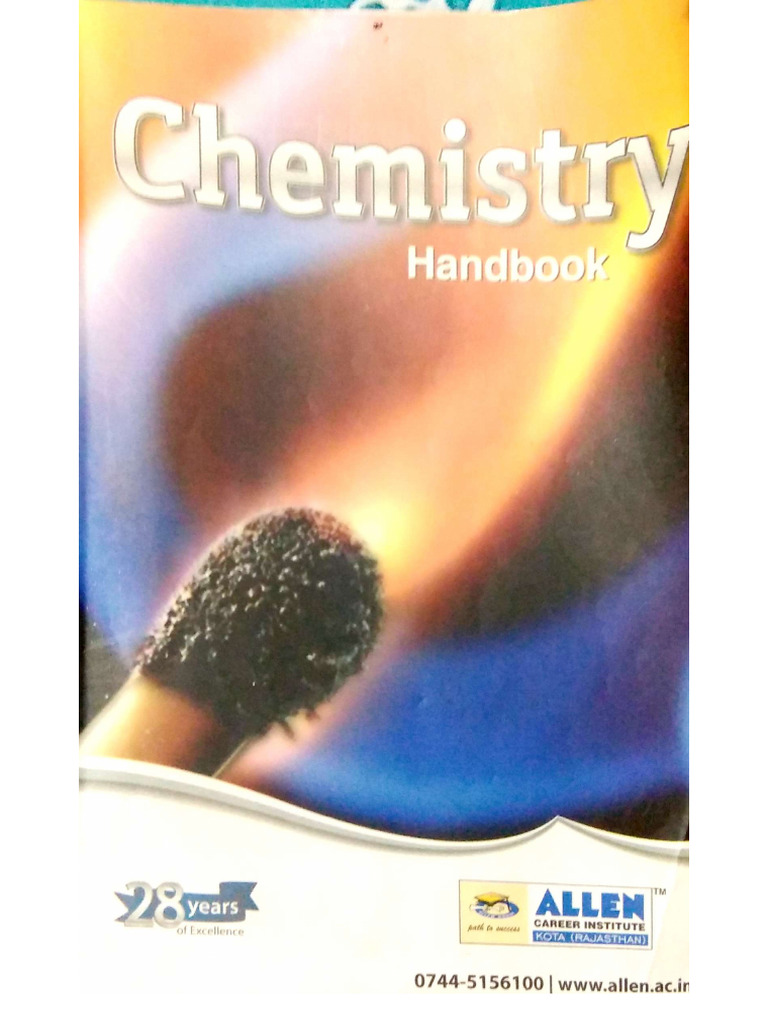 Chemistry Handbook | PDF