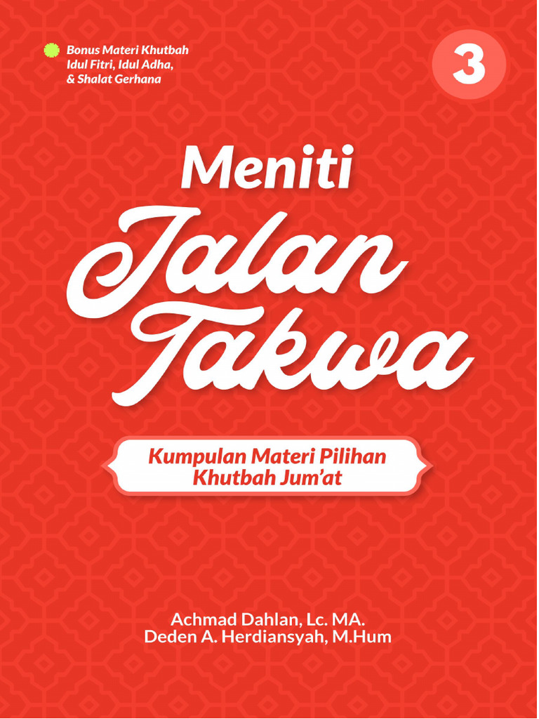 Meniti Jalan Takwa Bagian Ketiga | PDF