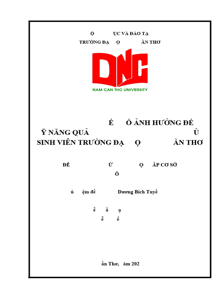 Tom Tat - Phan Tich Cac Yeu To Anh Huong Den Ky Nang Quan Ly Tai Chinh CA Nhan Cua Sinh Vien ...