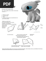 Toothless Papercraft by Tos-Craft | PDF