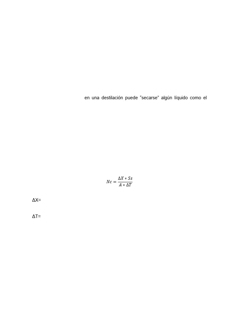 Practica 6 Secado | PDF | Evaporación | Temperatura