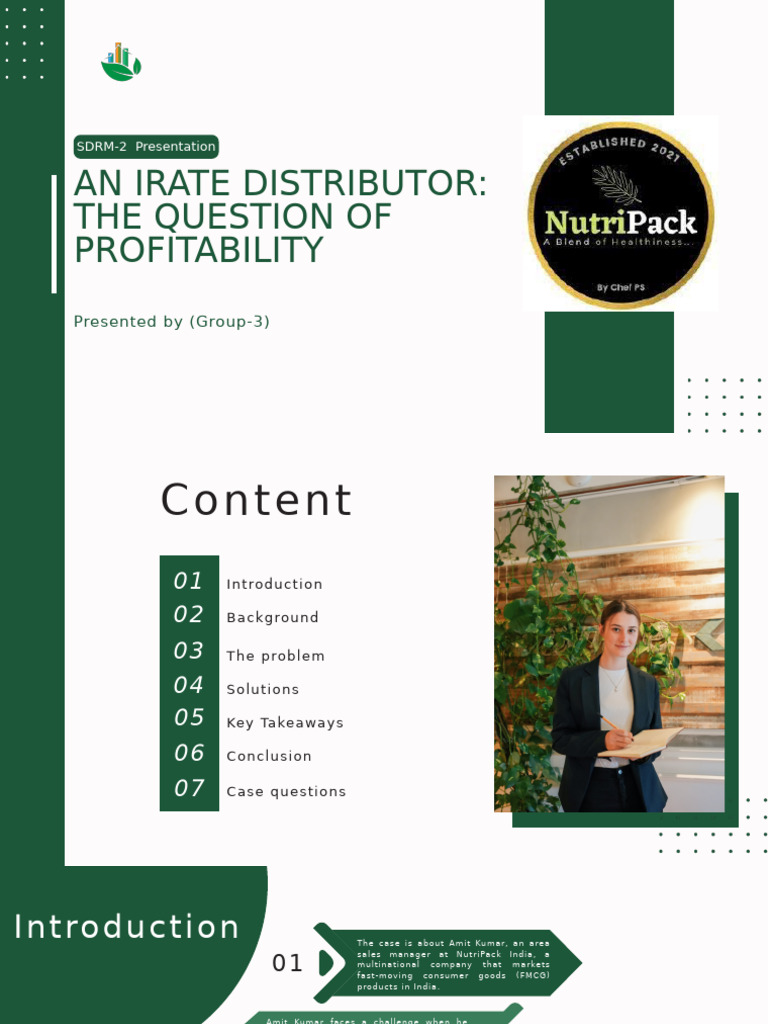 Group3 - SDRM Presentation | PDF | Promotion And Marketing ...