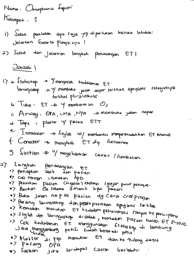 Tugas Airway - Okta | PDF