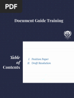 MUN Draft Resolution Guide | PDF | United Nations | International Relations