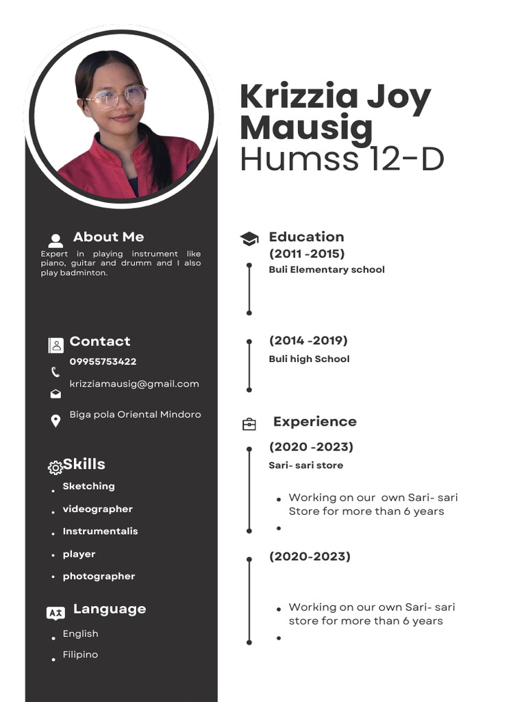 Krizzia Mausig | PDF