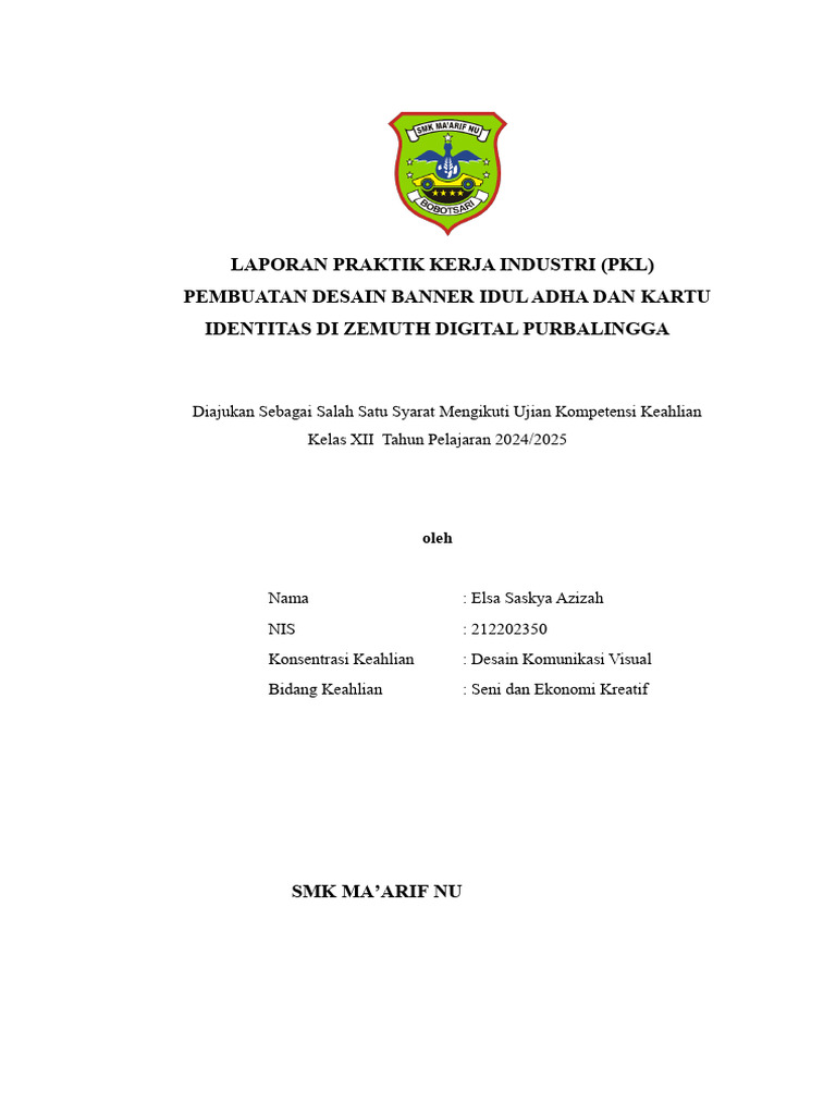 Desain Banner PKL di Zemuth Digital | PDF