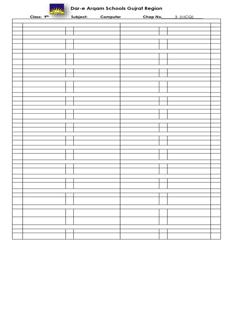 MCQ 9th Chap 3 | PDF | Computer Network | I Pv6