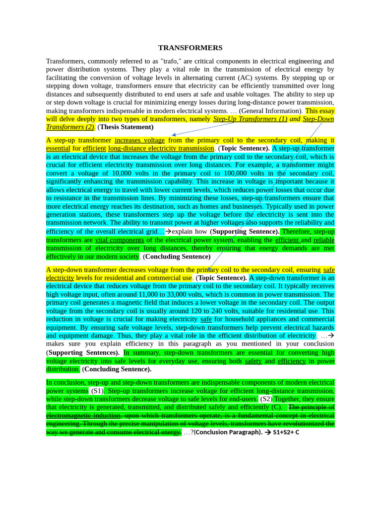 Trafo Uas (Feedback FR Pak Erikson) | PDF | Transformer | Electric ...