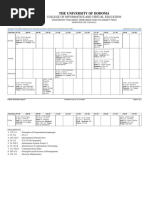 How To Guide For Class Timetable On CELCAT | PDF