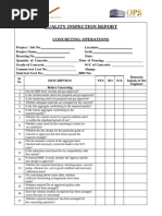 Dda Inspection Form + Checklist | PDF