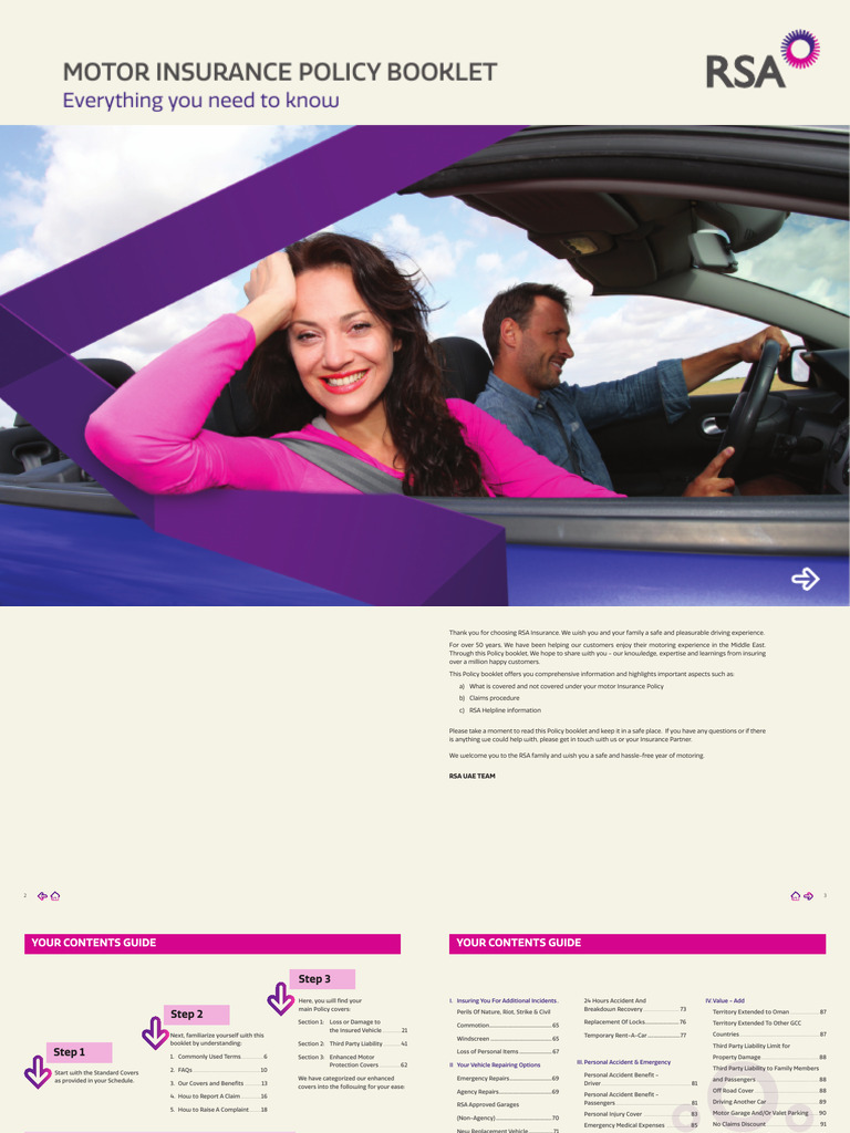 Motor Comprehensive Policy Wording - Effective 1st March 2021 - English ...