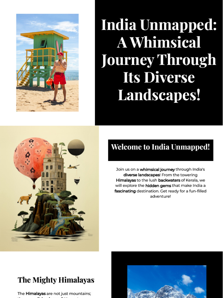 Whimsical Journey Through India | PDF