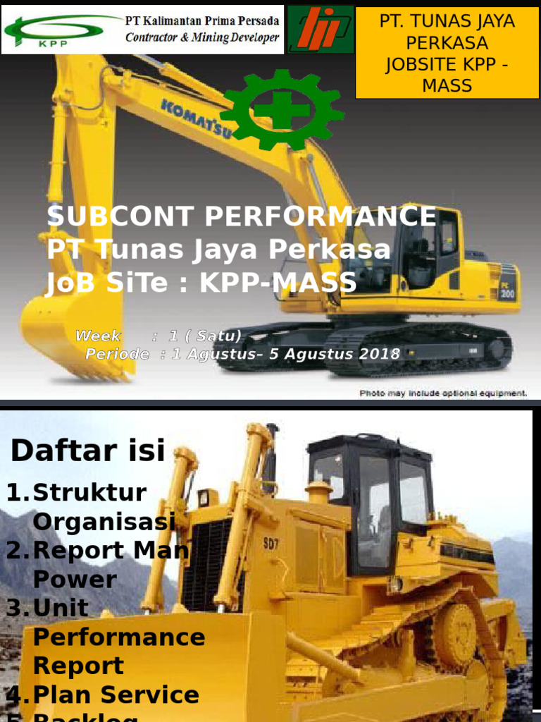 KPP-MASS Unit Performance Overview | PDF | Construction Equipment ...