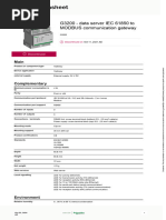 EcoStruxure Panel Server PAS600L Data Sheet | PDF | Computer Network ...