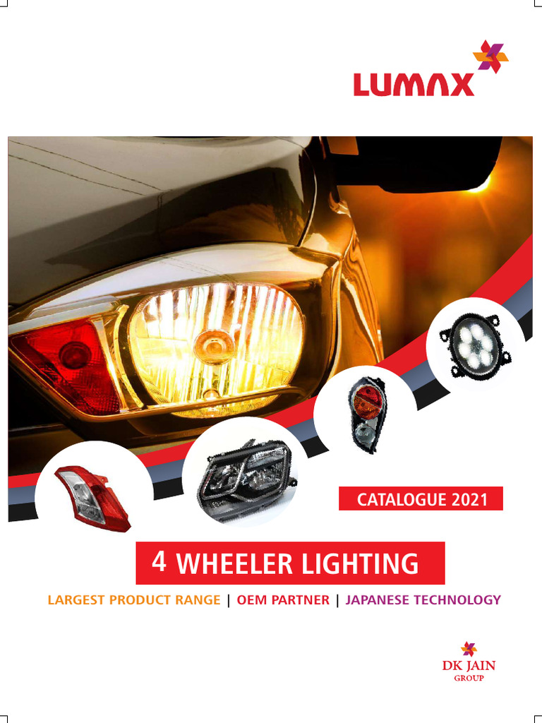 LUMAX - Car Model Wise Lighting Catelogue | PDF | Lighting | Automotive ...