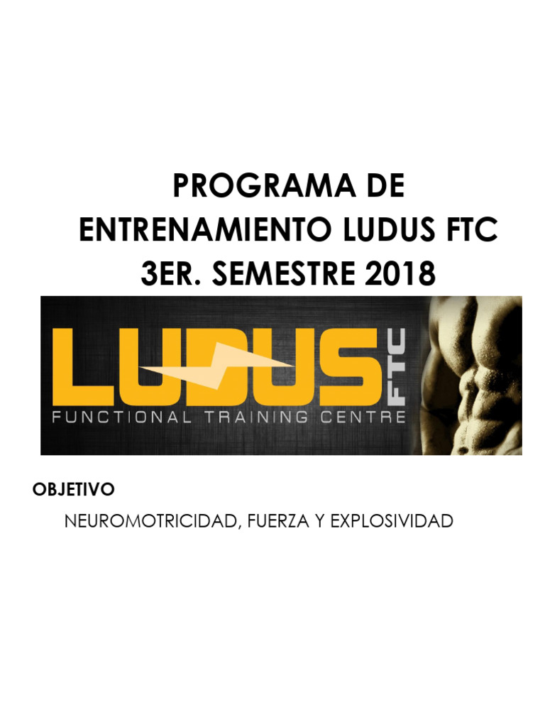 Entrenamiento Muscular en Ludus FTC | PDF | Músculo