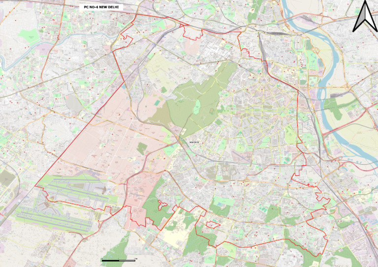 New Delhi Map | PDF
