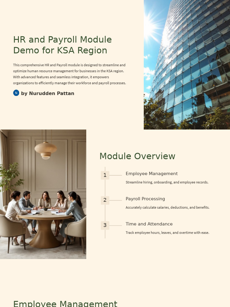 HR Payroll Demo | PDF | Payroll | Employment