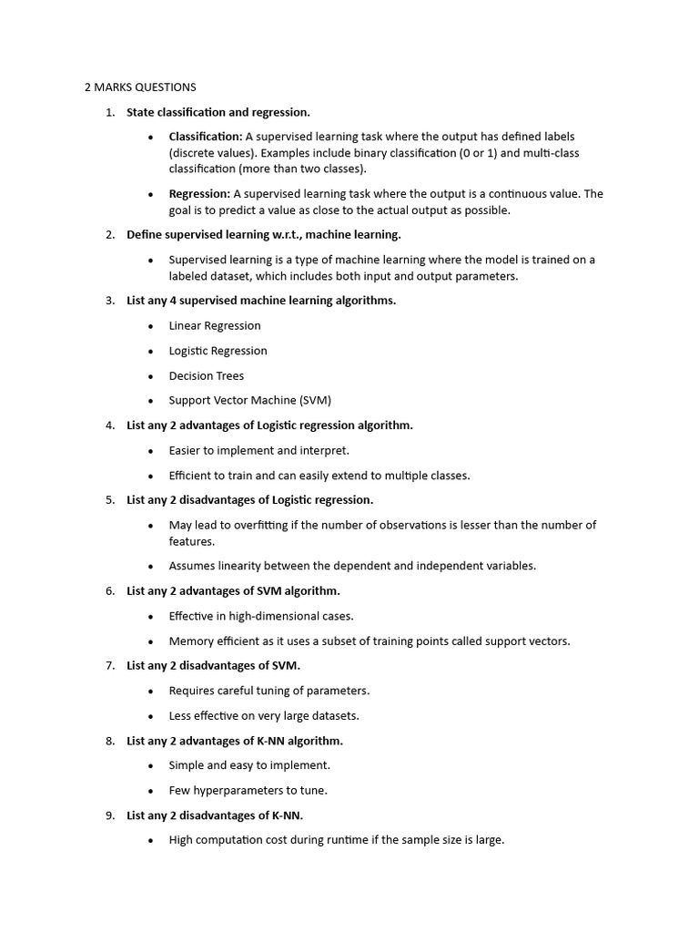 Ai Chapter 4 | PDF | Statistical Classification | Support Vector Machine