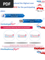 Tata AIA Param Raksha Life Pro Leaflet | PDF | Insurance | Life Insurance