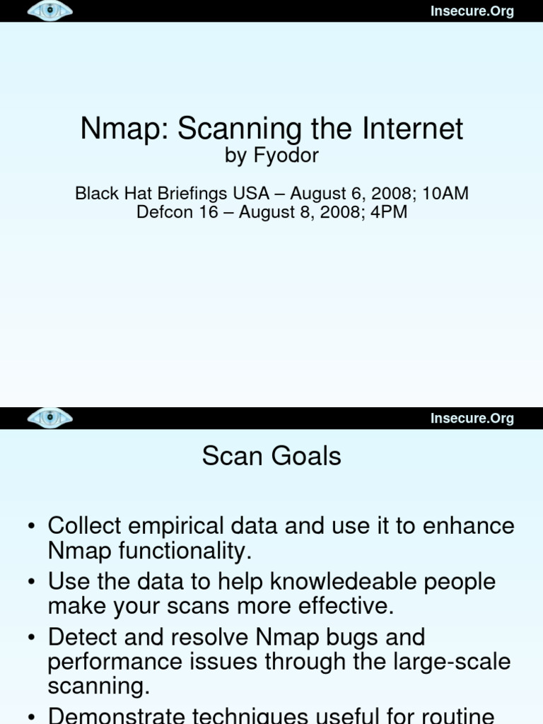 Nmap | PDF | Port (Computer Networking) | Transmission Control Protocol Nmap | PDF | Port (Computer Networking) | Transmission Control Protocol