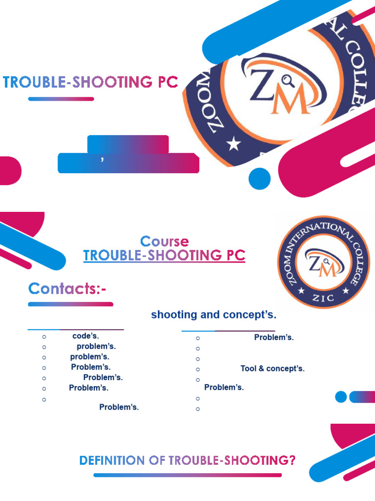 PC Troubleshooting Guide | PDF | Booting | Operating System Technology