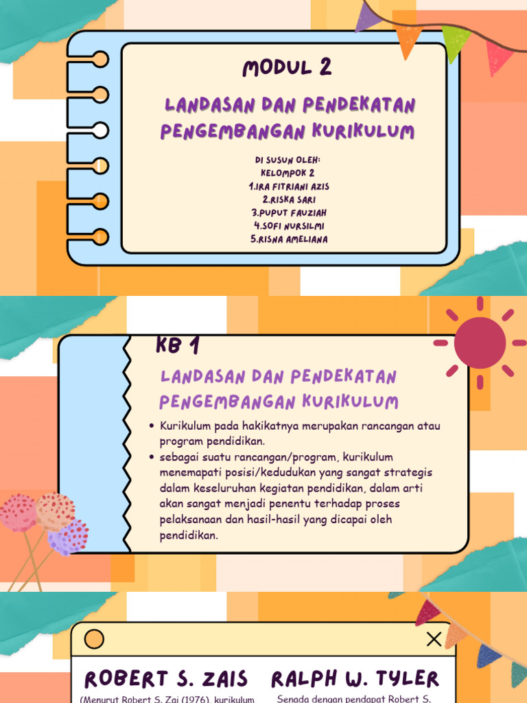 Modul 2 Kel. 2 Kurikulum | PDF