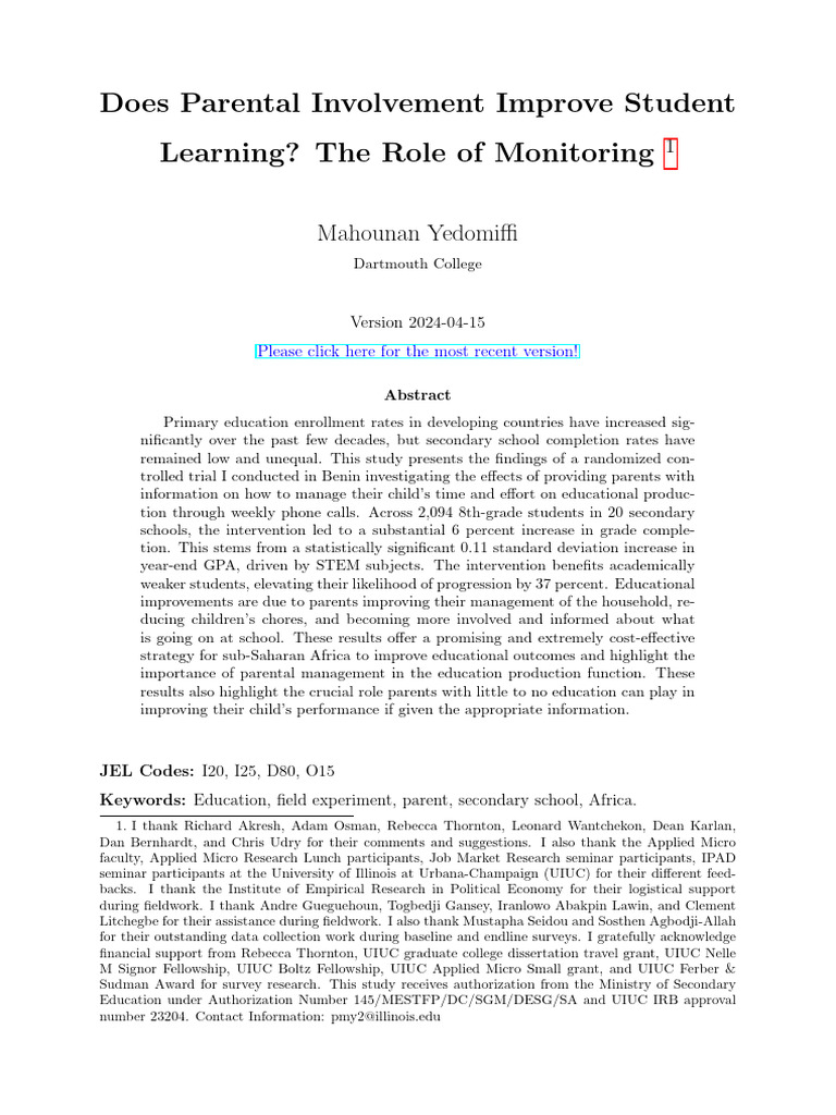 JMP Draft | PDF | Literacy | Schools