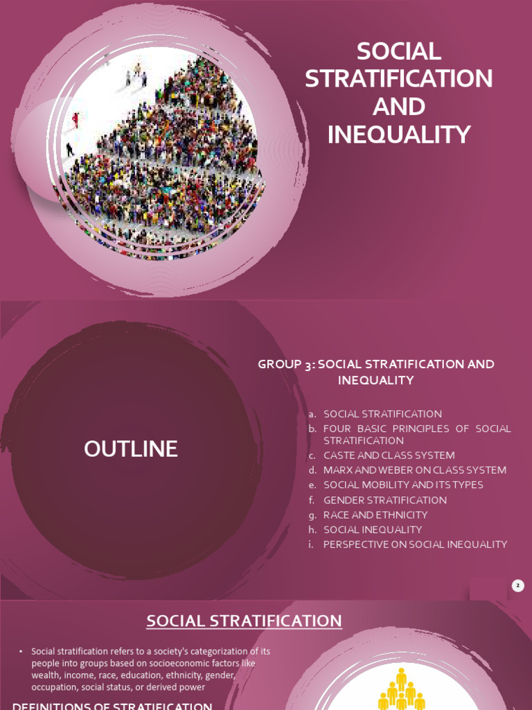 Social Stratification and Inequality | PDF | Social Stratification ...