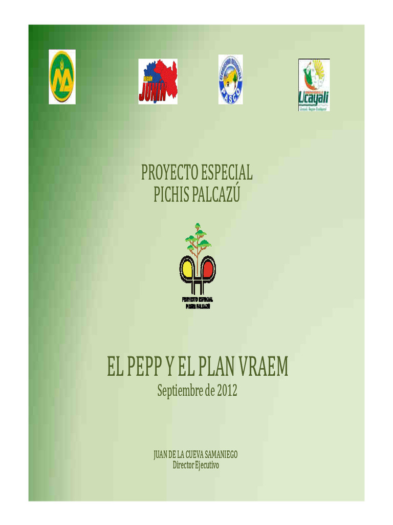 Vraem | PDF | Entorno natural | Gestión de bosques