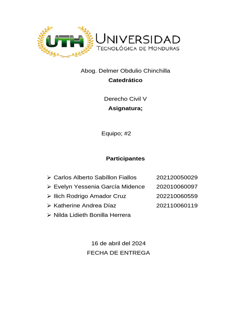 Trabajo Final de Civil 5 Grupal... | PDF | Pagos | Interés