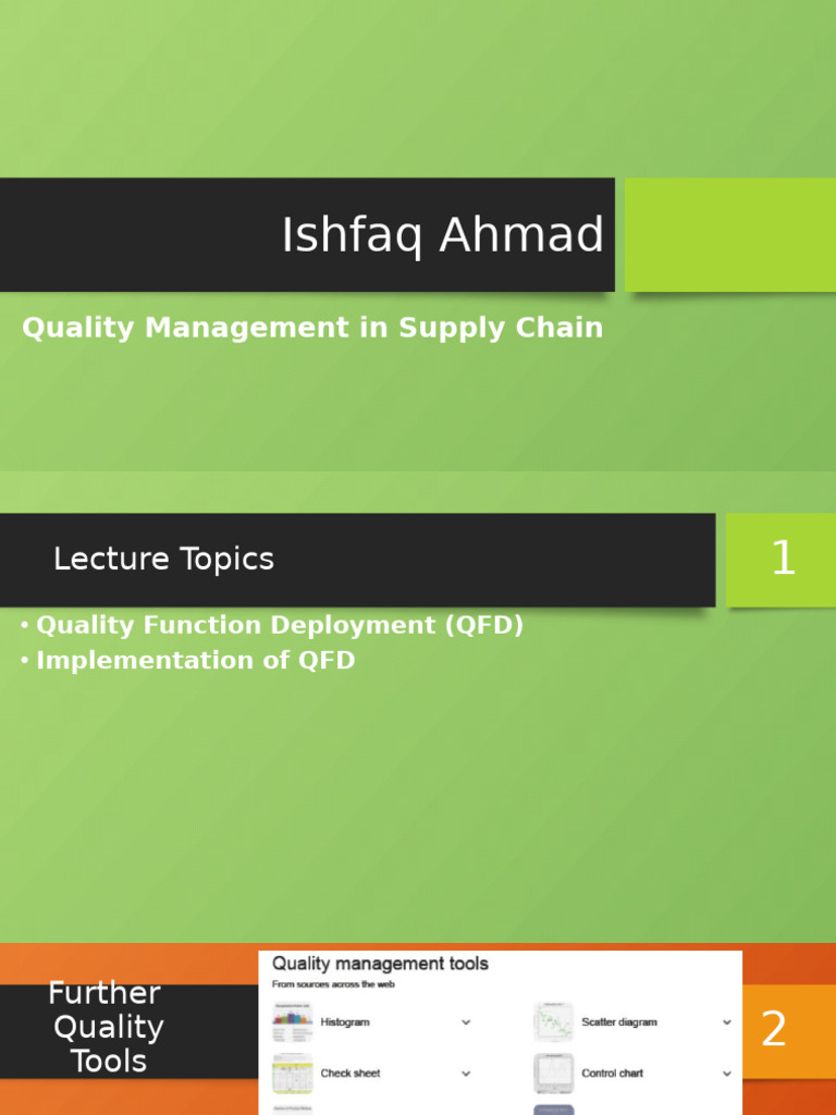 Lec 13 - 14 - Further Quality Tools | PDF | Computers