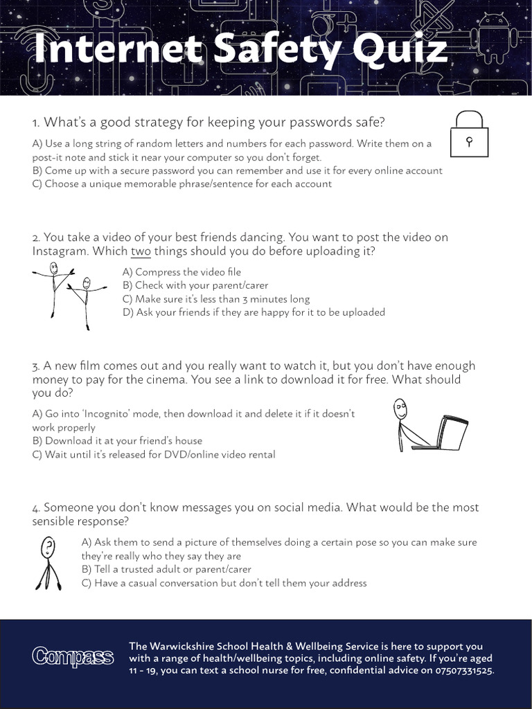 Internet Safety Quiz 2020 | PDF | Snapchat | Internet