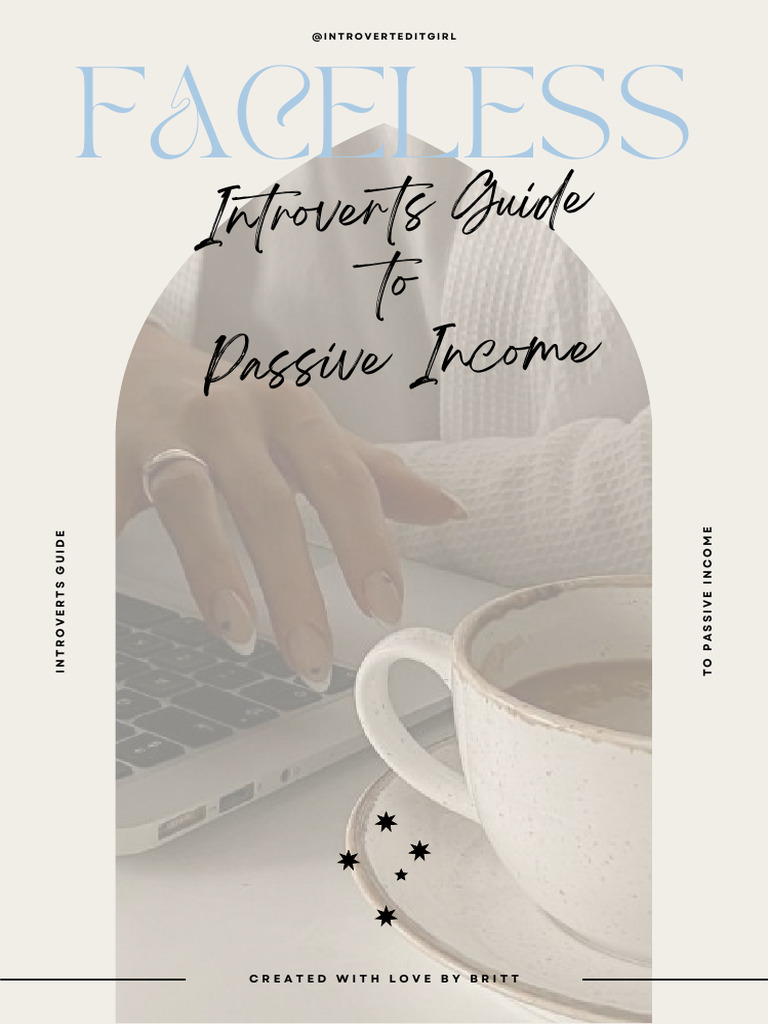 Introverts Guide To Passive Income: Faceless | PDF | Digital Marketing | Brand