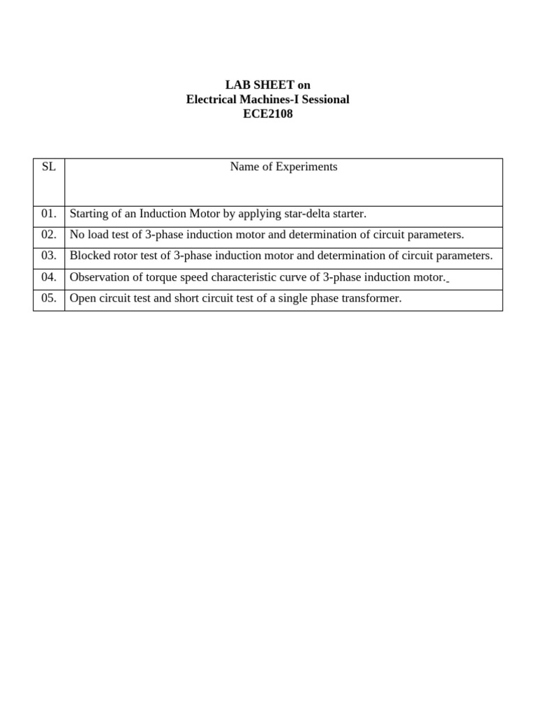 LAB SHEET For Short Sem | PDF | Computers