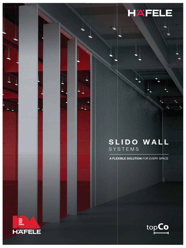 Brochure - Slido Wall - Hafele | PDF | Wall | Transformer