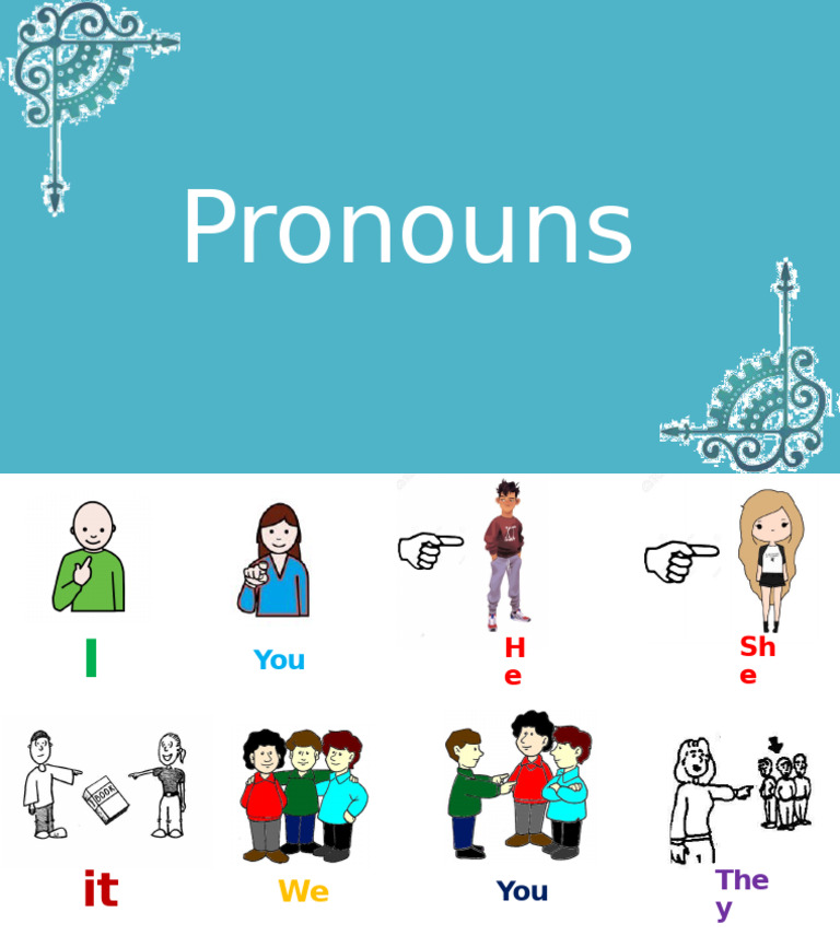 1pronouns Visuals | PDF