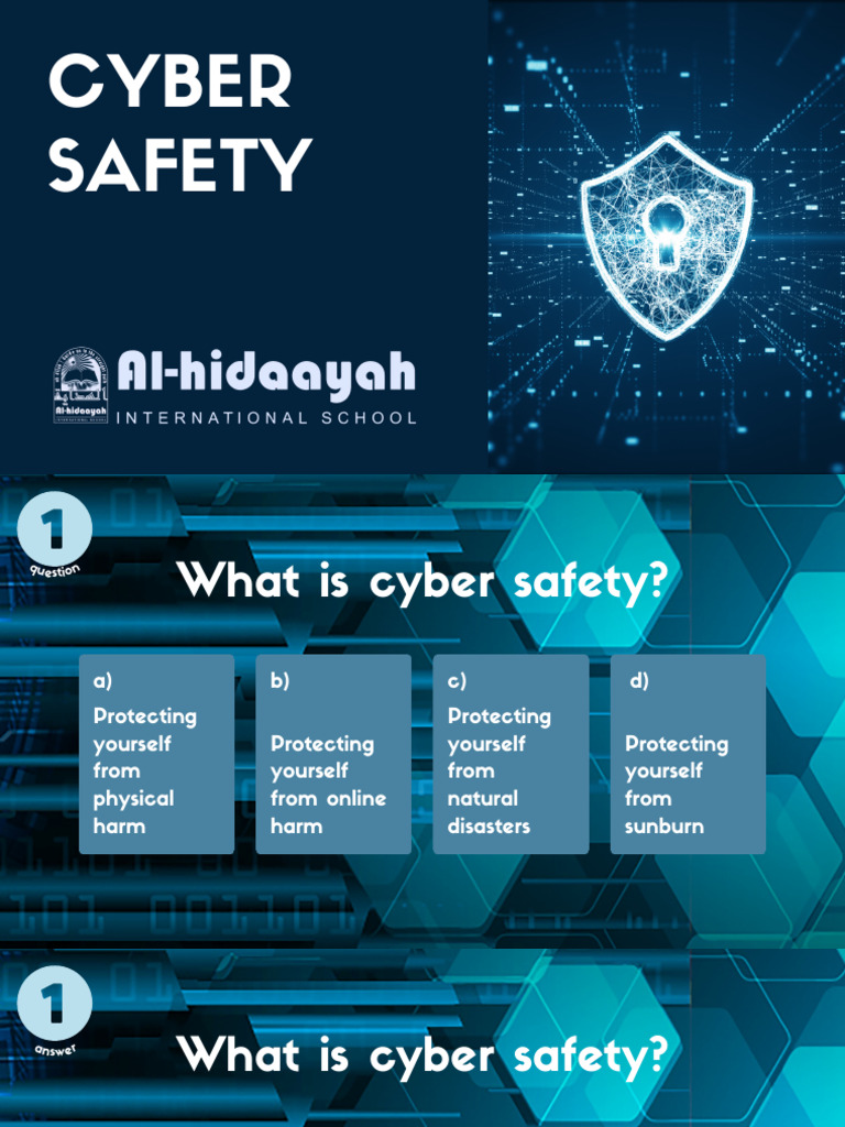 Cyber Safety Quiz For Class 6 and Above | PDF | Cybercrime ...