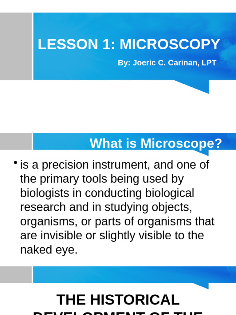 MICROS | PDF | Microscope | Lenses