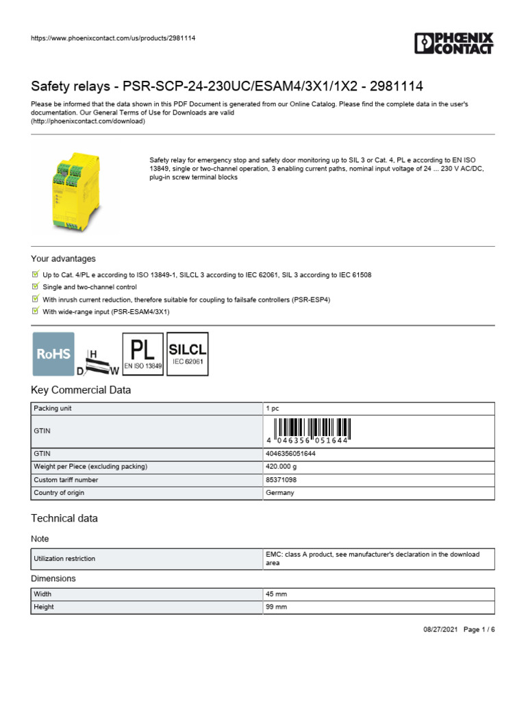 2981114 | PDF | Alternating Current | Relay