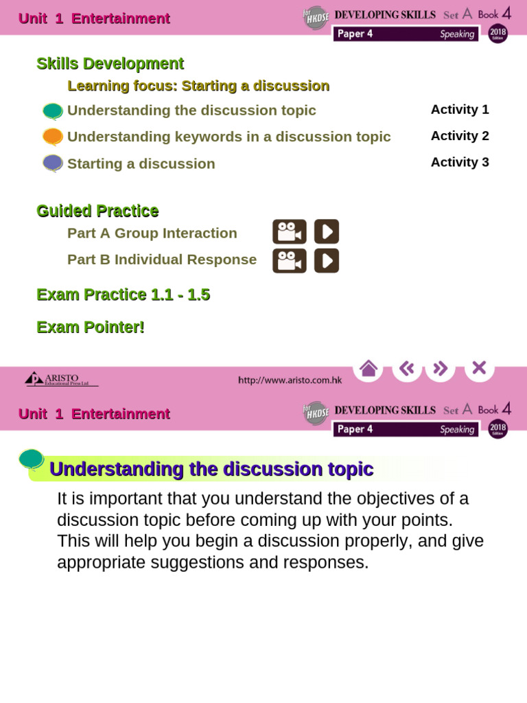 2018P4 4A U1 E-Classroom | PDF | Entertainment | Reserved Word