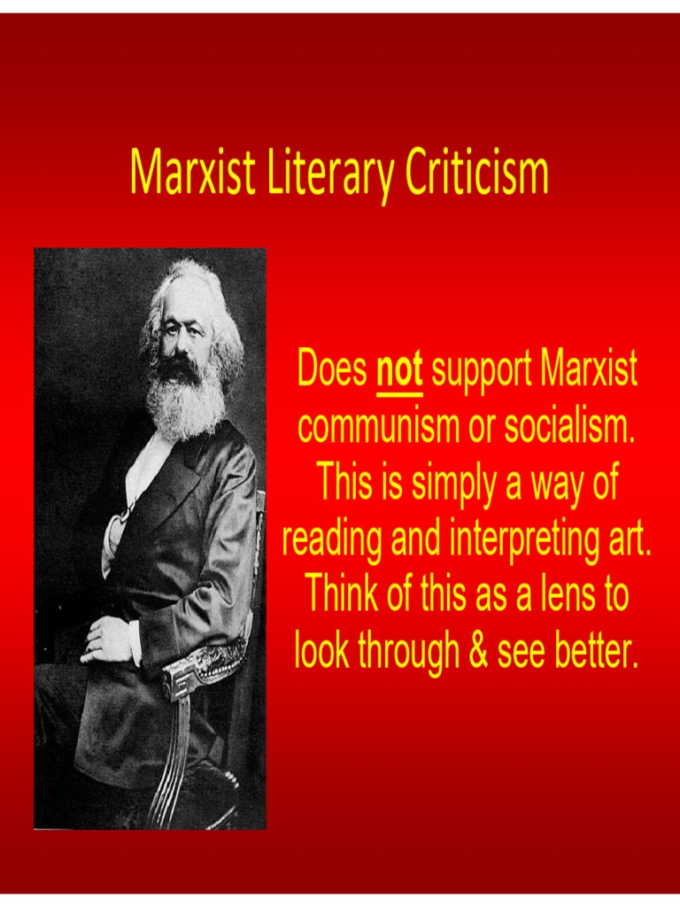 Microsoft PowerPoint - 5 Marxist Literary Criticism Ku - Compatibility ...