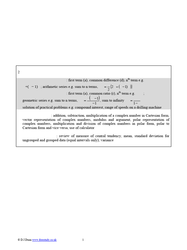 Progressions | PDF | Complex Number | Arithmetic