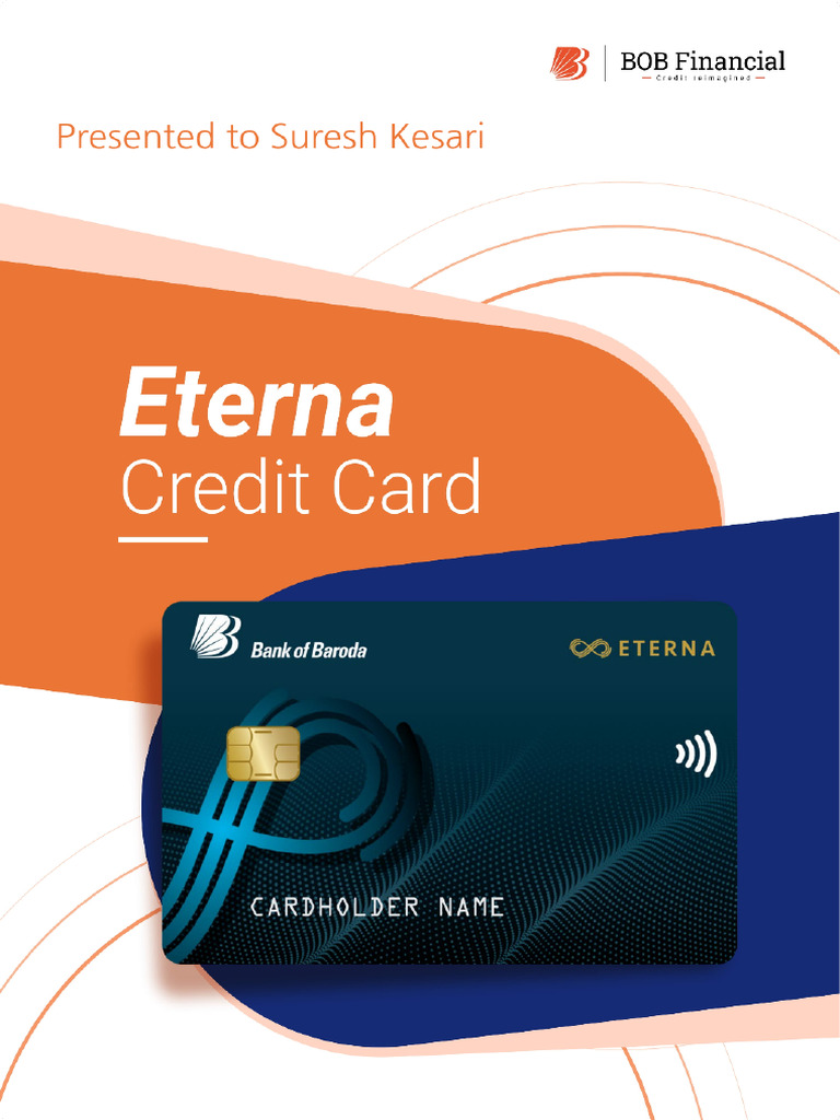BOB-Eterna Credit Card-1 | PDF