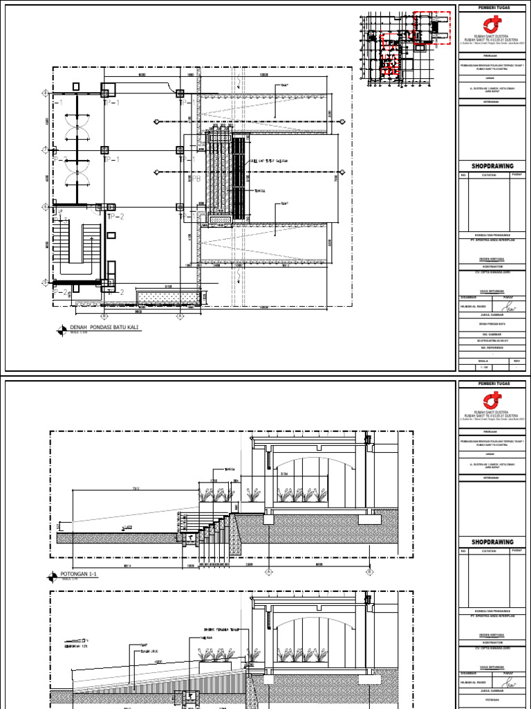 Denah Drop Off Poliklinik Dustira | PDF